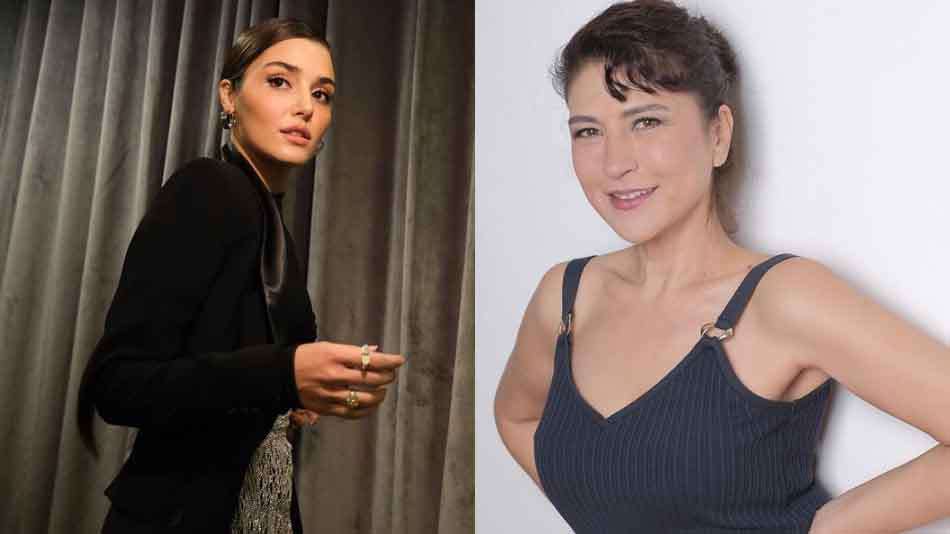 Hande Erçel’in annesi “Şahande” rolünde Gülçin Hatıhan izleyici ile ...